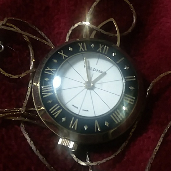 Woldman/Swiss made | Jewelry | Vintage Woldman Mechanical Pendant Watch ...